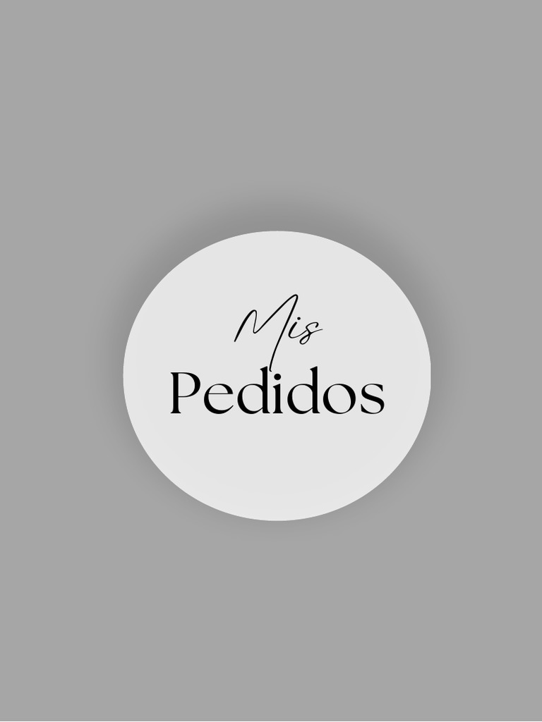 Agenda Pedidos 1 - Negro | PDF