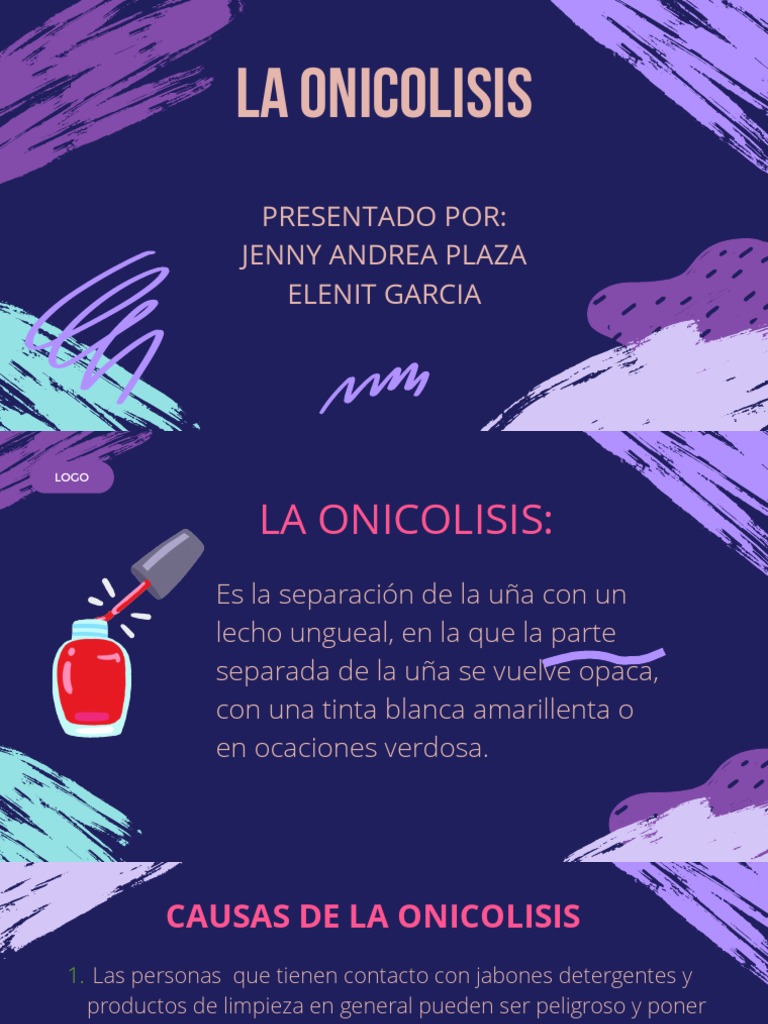 Causas y Tratamientos de Onicolisis | PDF