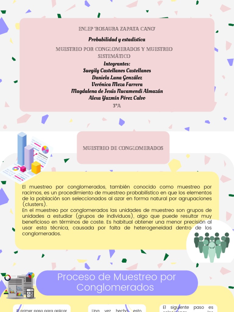Muestreo por Conglomerados en Estadística | PDF | Muestreo ...