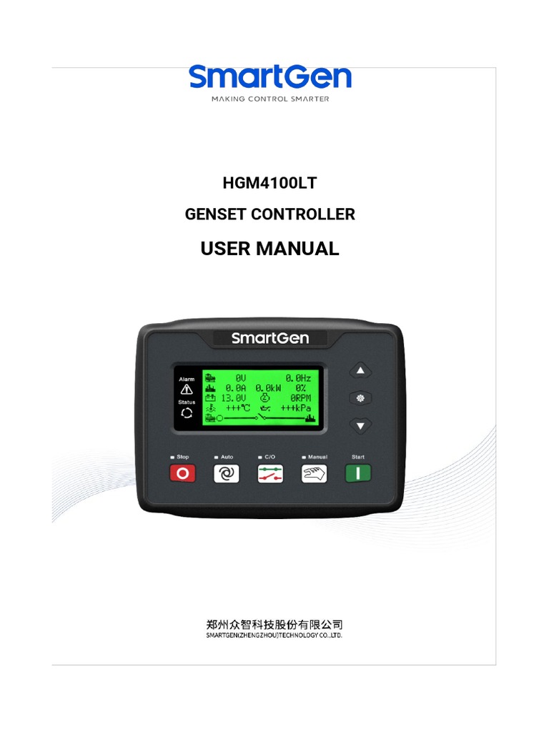 HGM4100LT en | PDF | Parameter (Computer Programming) | Sensor