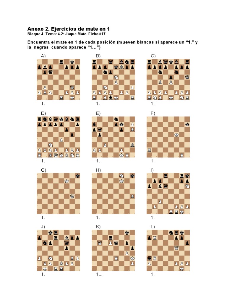 Anexo 2. Ejercicios de Mate en 1. | PDF