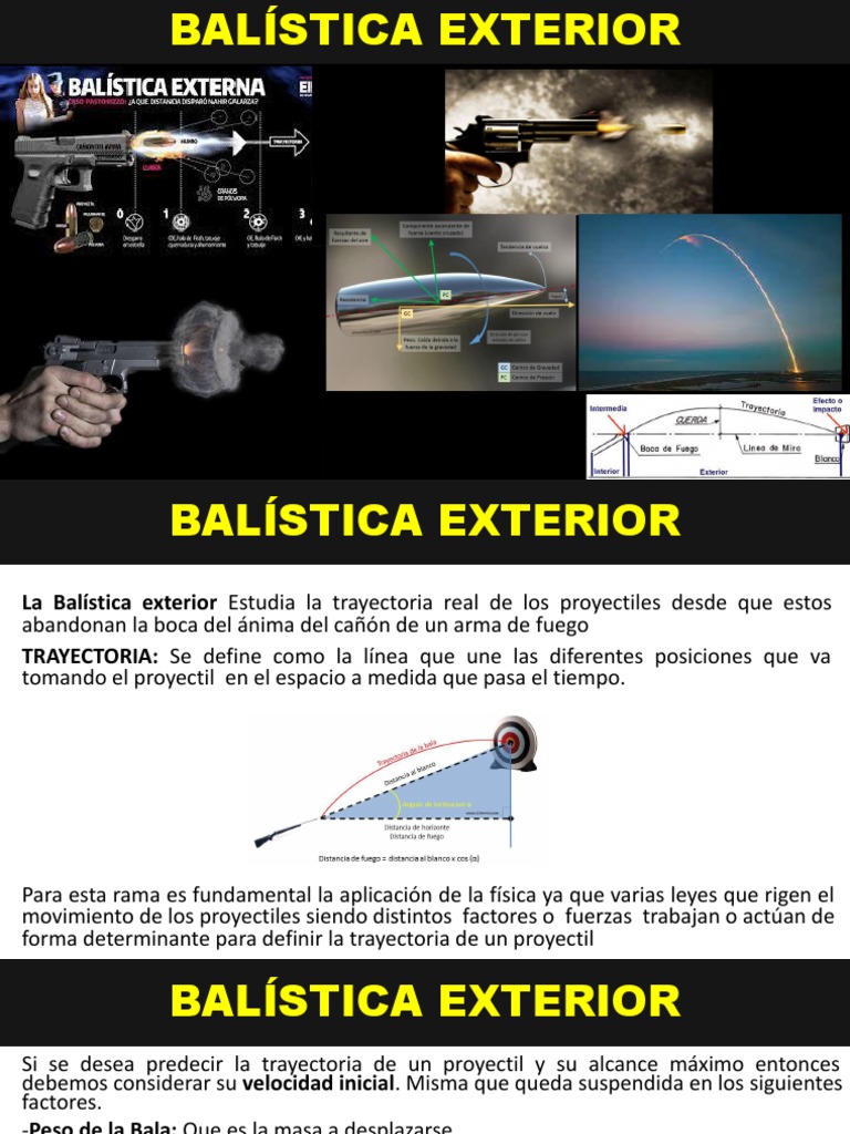 Balística Forense 3 | PDF
