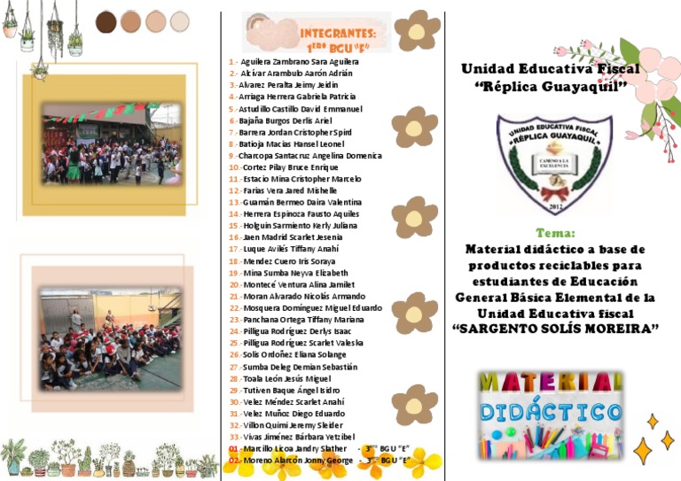 Tríptico Parte 1 1f Ppe 2022 | PDF