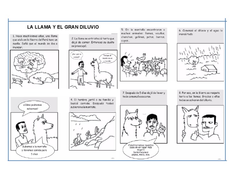 La Llama y El Gran Diluvio | PDF