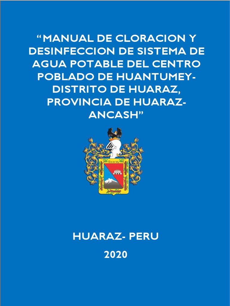Cloracion y Desinfeccion | PDF | Agua | Agua potable
