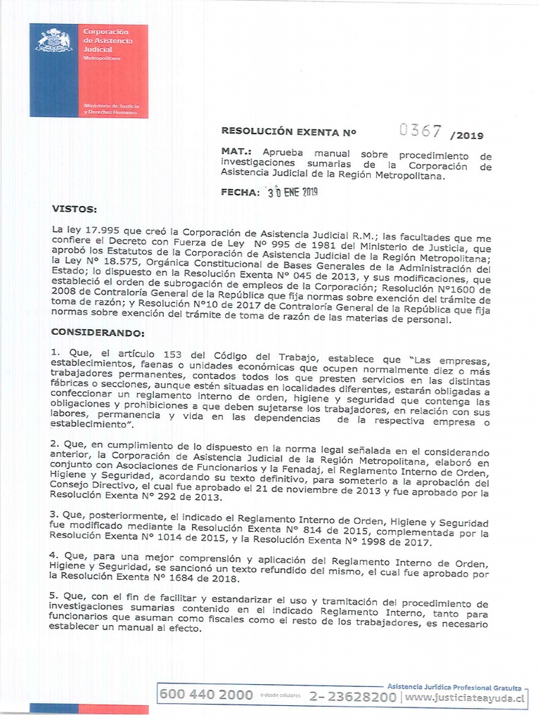 Manual Procedimiento Investigación Sumaria | PDF