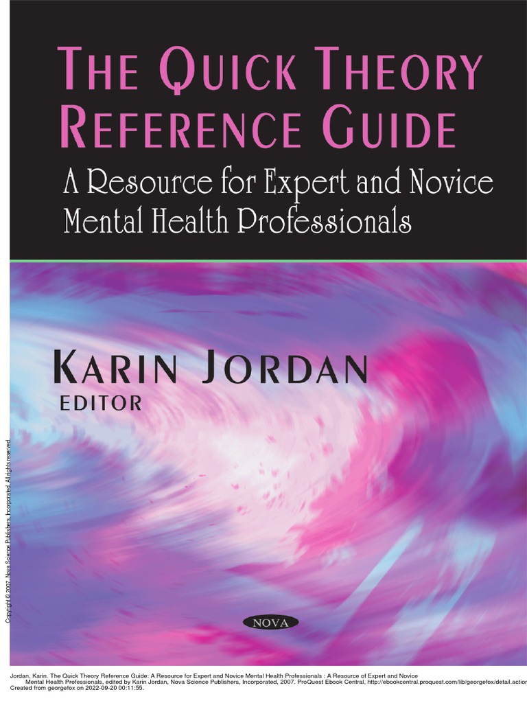 The Quick Theory Reference Guide A Resource For Ex... | PDF ...