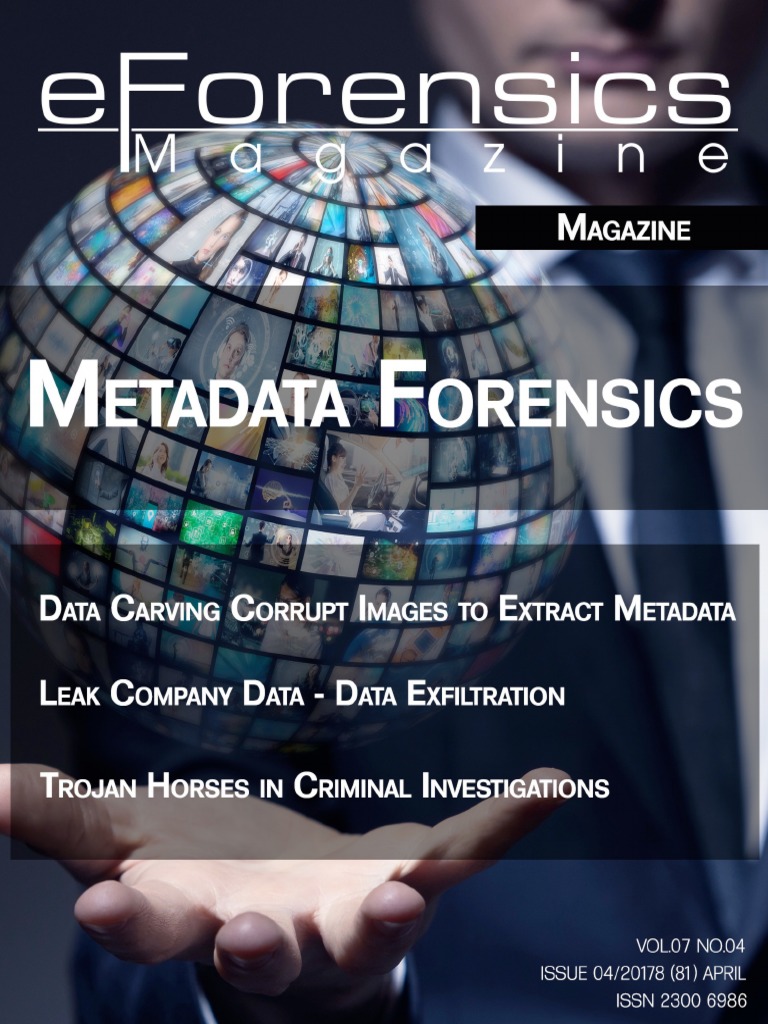 Eforensics Magazine 2018 04 Metadata PREVIEW - Updated | PDF | Raw ...
