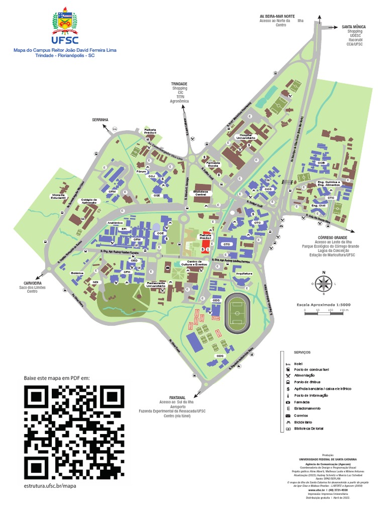 4 - Mapa UFSC com QRCode | PDF