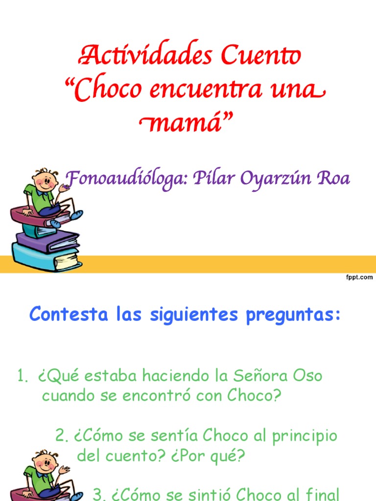 Actividades Choco Encuentra Una Mamá | PDF
