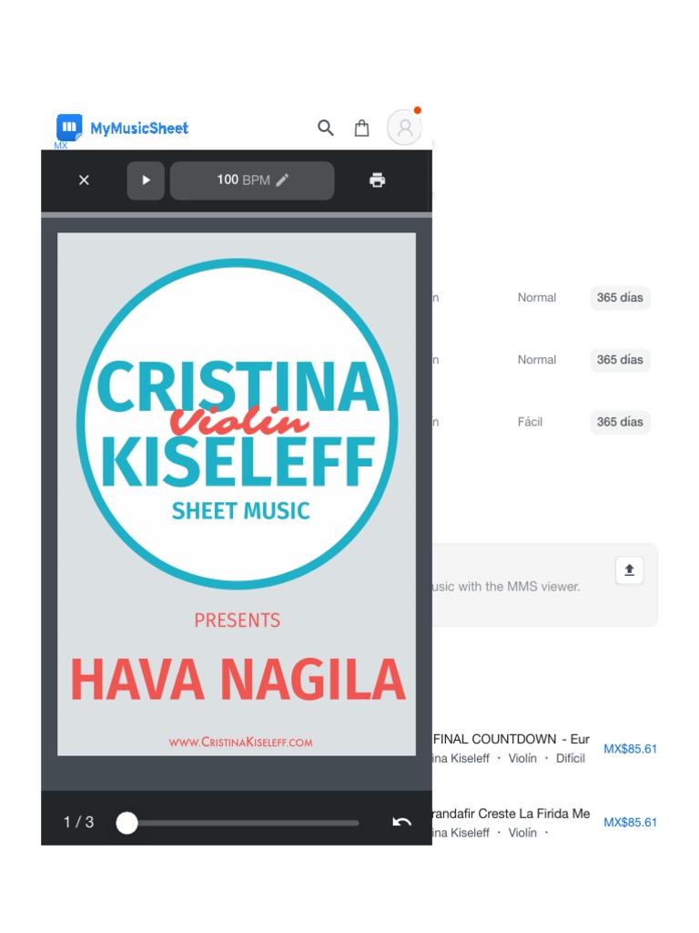 MyMusicSheet Biblioteca | PDF