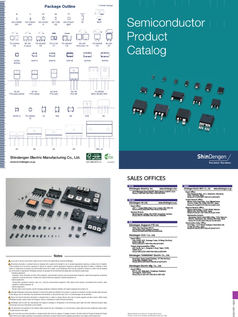 Shindengen Product Safety Guidelines | PDF | Reliability Engineering ...