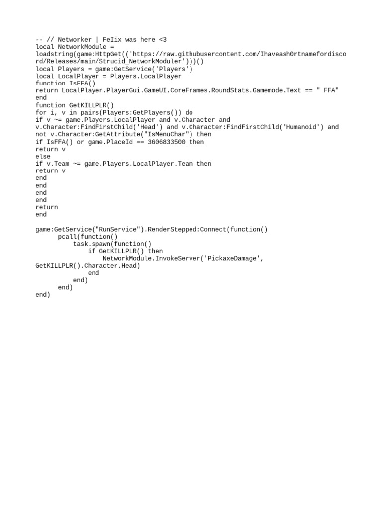 Strucid Chapter 2 - Kill All Script | PDF