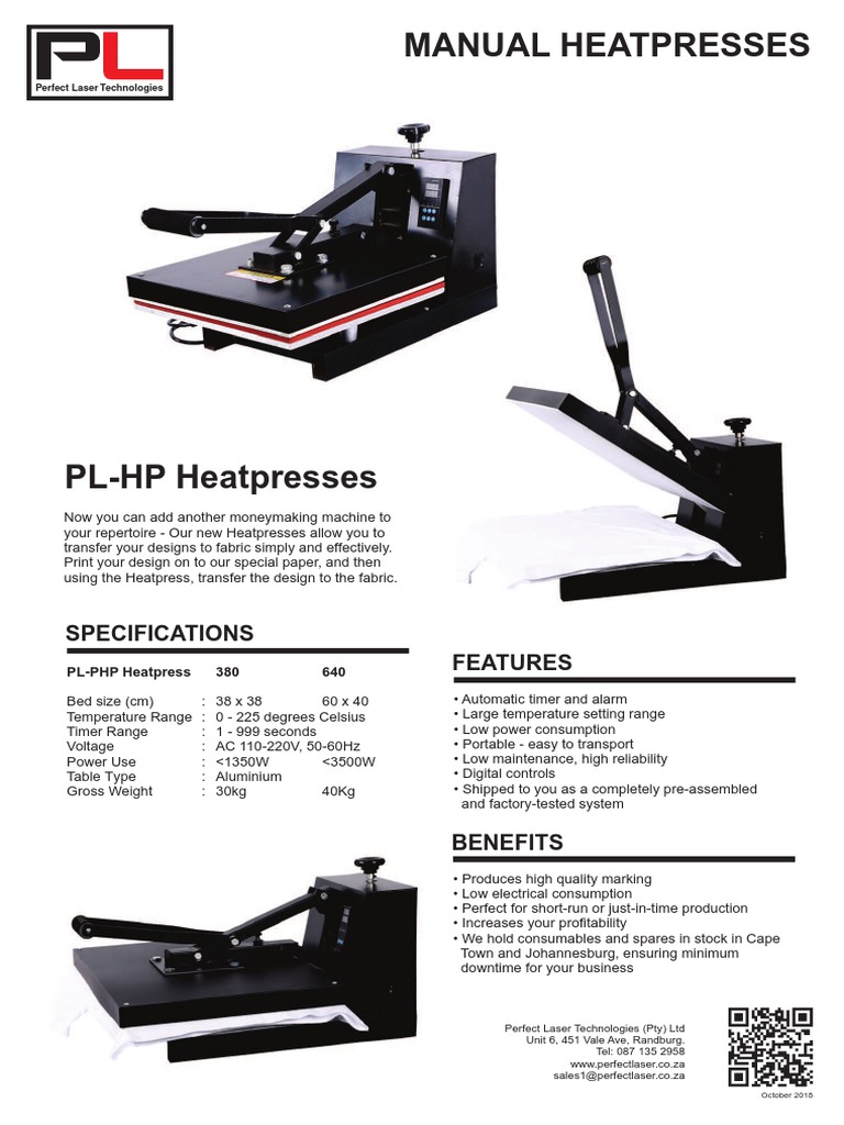 Manual 20 Heat 20 Press | PDF | Electronics | Electromagnetism