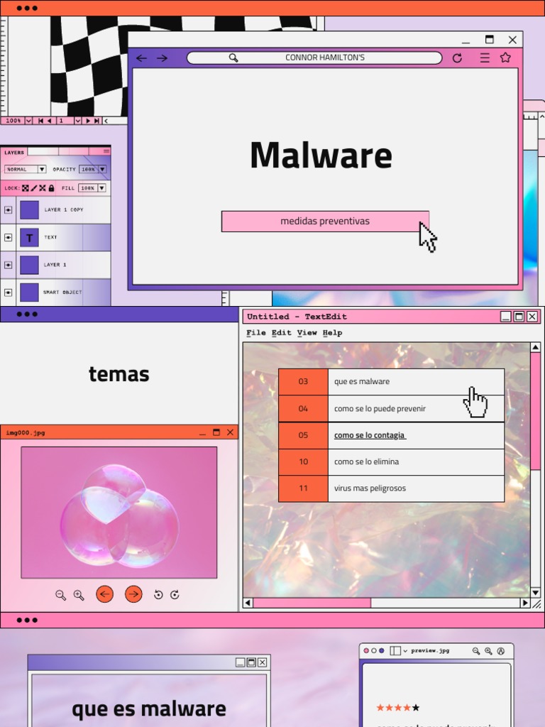 Web Design Portfolio Presentation in Pink Purple Orange Digitalism ...