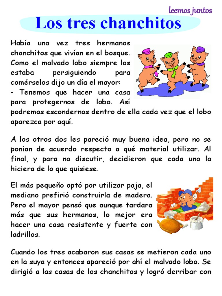 Los Tres Chanchit0s Pdf