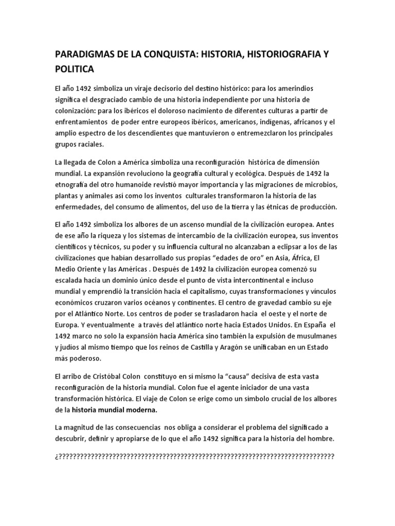 Paradigmas de La Conquista Steven J. Stern | PDF | España | Américas