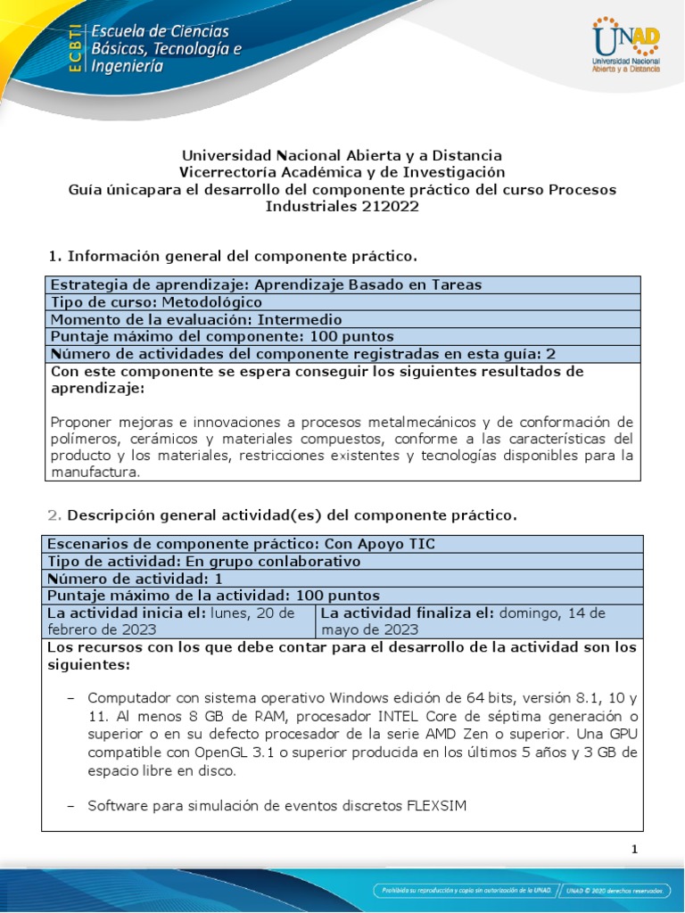 Guía Práctica FLEXSIM para Procesos Industriales | PDF | Software ...