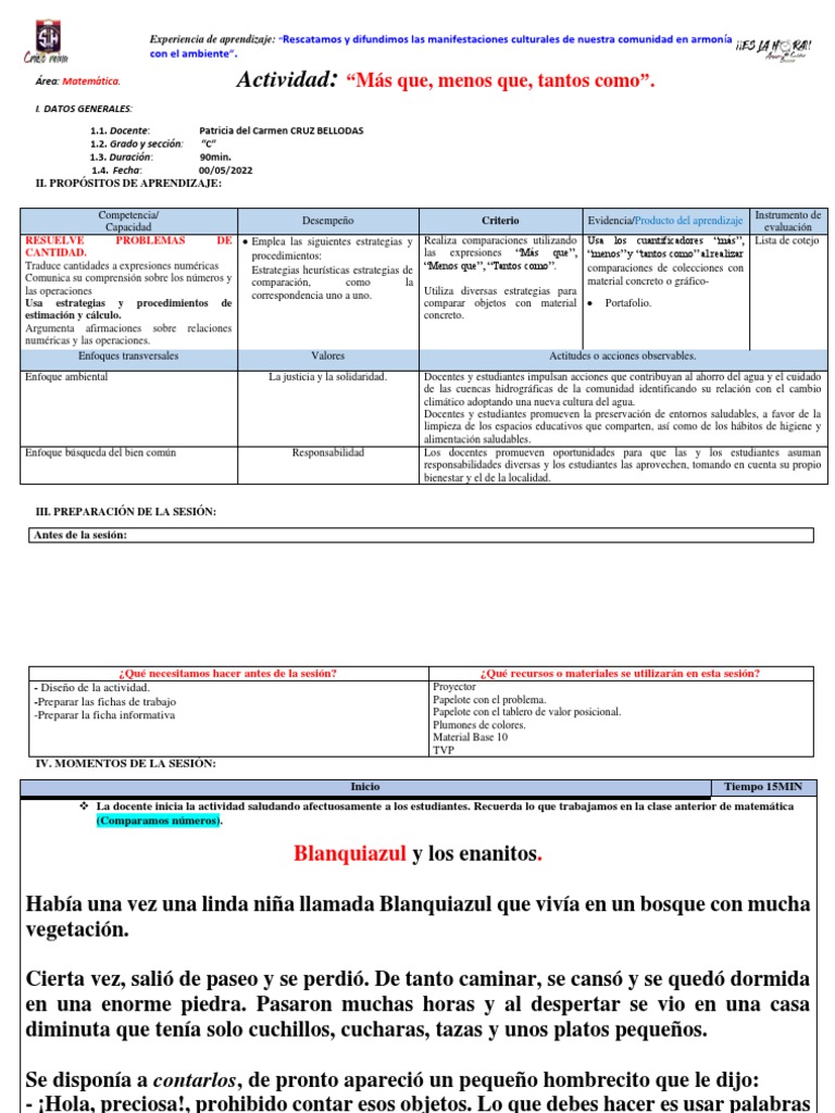 3.4. Mas Qué, Menos Qué, Tantos Como | PDF