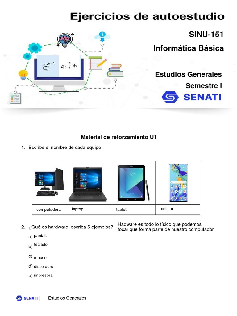 material de reforzamiento U01 | PDF