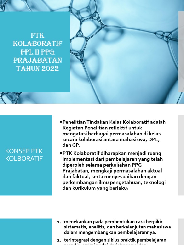PTK Kolaboratif | PDF | Karier & Perkembangan