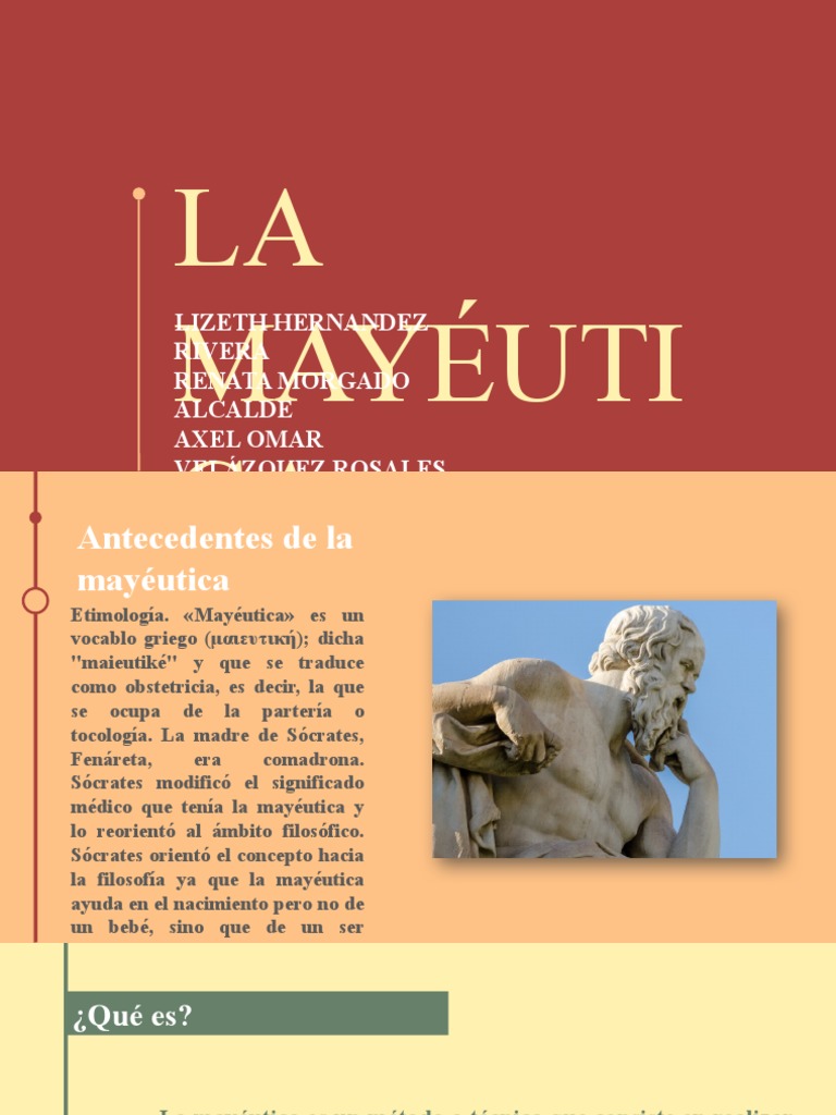 Presentación de La Mayeutica. | PDF