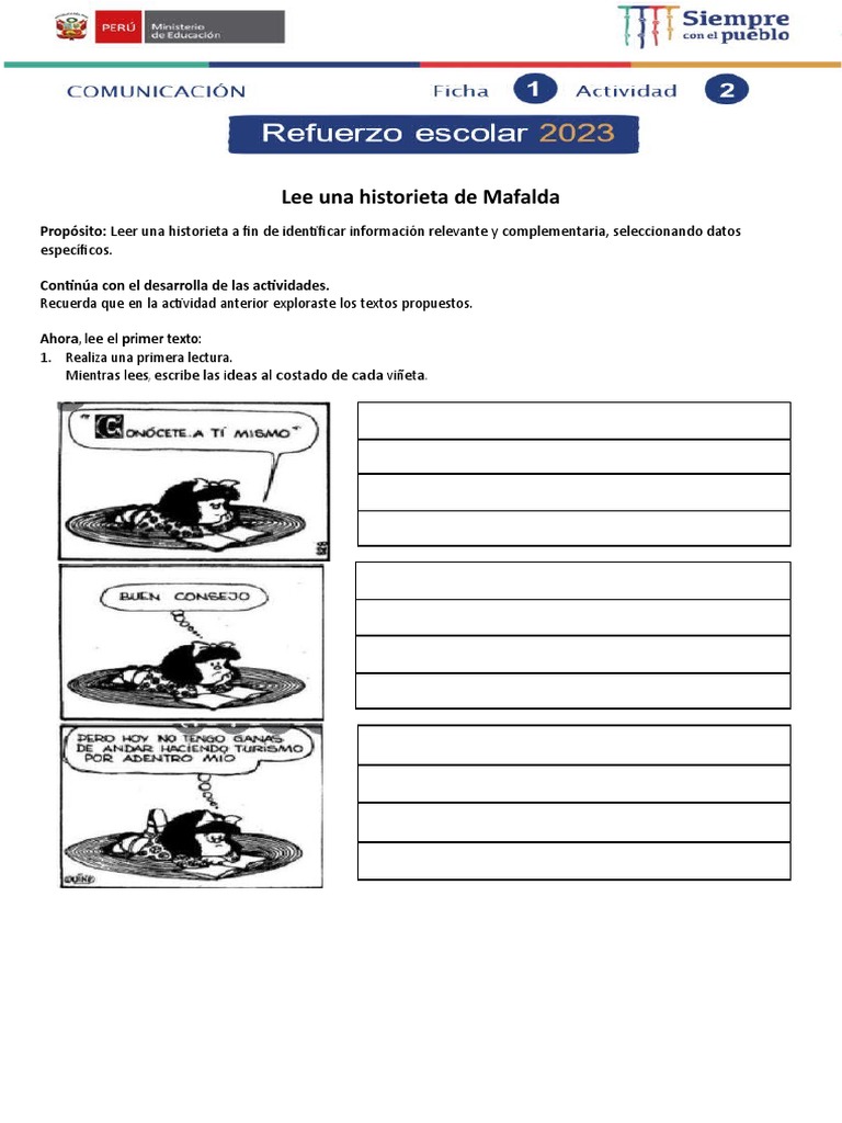 Ficha 1,2 | PDF | Cómics | Ciencia cognitiva