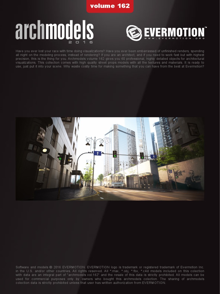 Archmodel Vol.162 Rua | PDF | Texture Mapping | Trademark