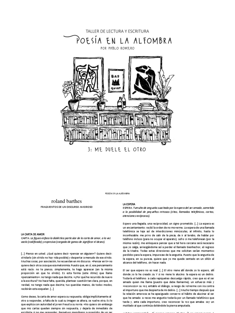 Taller n3 | PDF | Amor