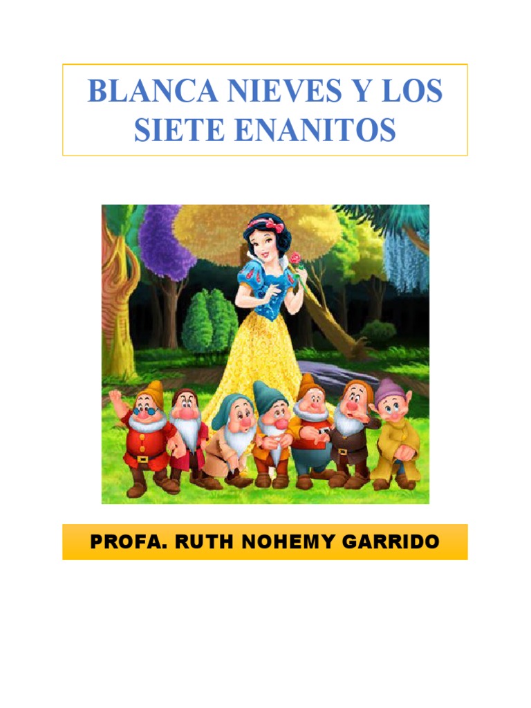 Cuento corto de Blanca Nieves | PDF | Novela negra, policíaca y ...