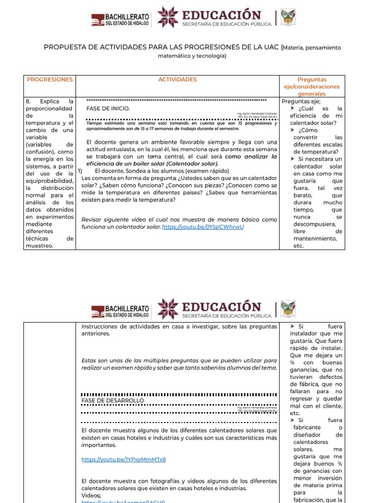 Progresión 8, 12 y 13 | PDF | Importar | Naturaleza