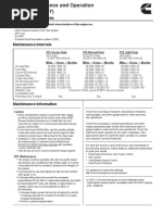 Detroit Engine Oil Capacities Guide | PDF | Motor Oil | Engines