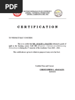 Grammarian Certificate | PDF