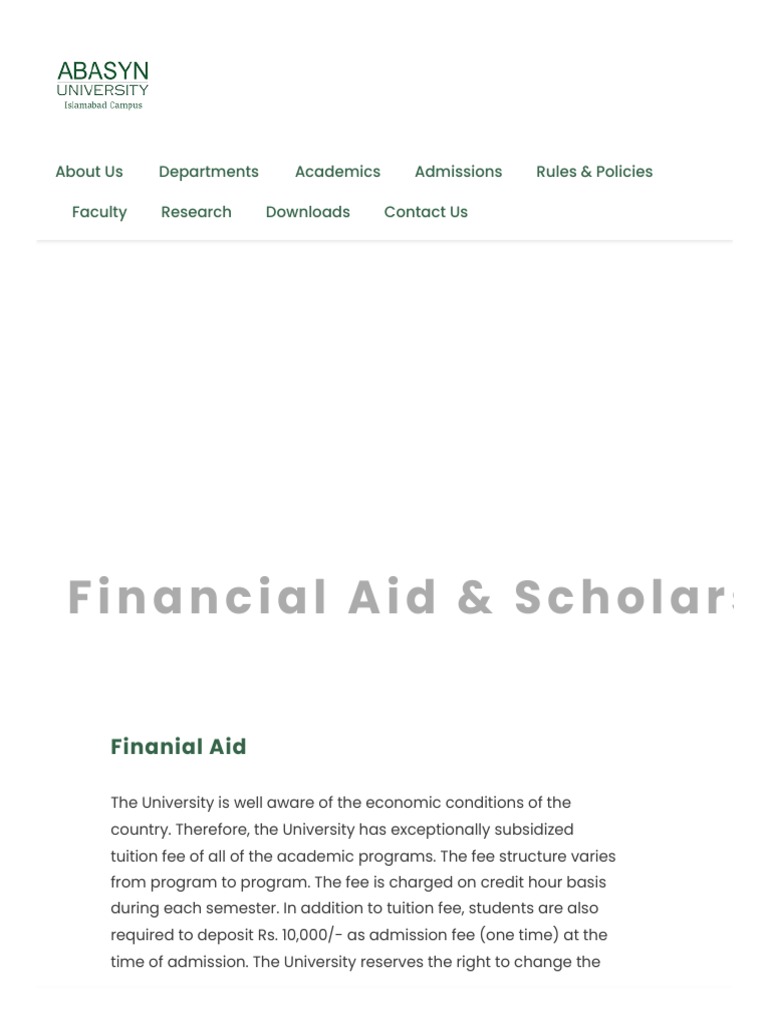 Abasyn University Islamabad Campus | PDF