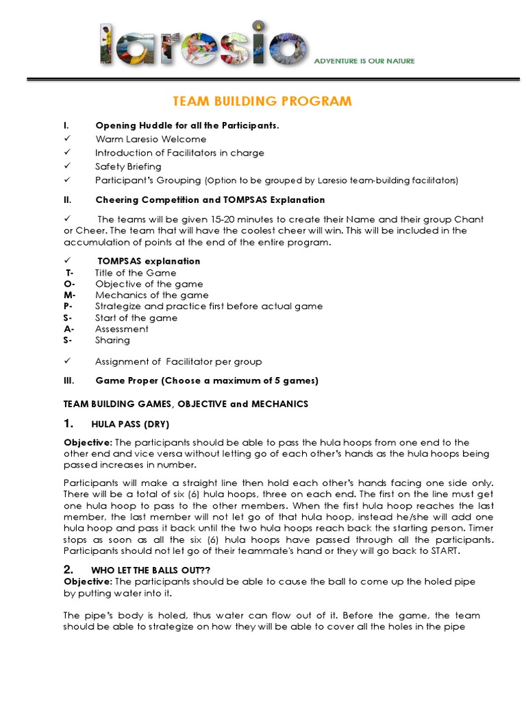 Team Building | PDF