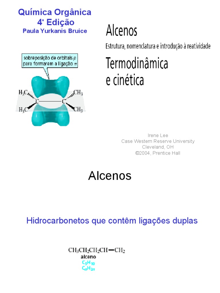 Aula 5 - Alcenos e Isomeria Geometrica (1) | PDF | Alceno | Isômero