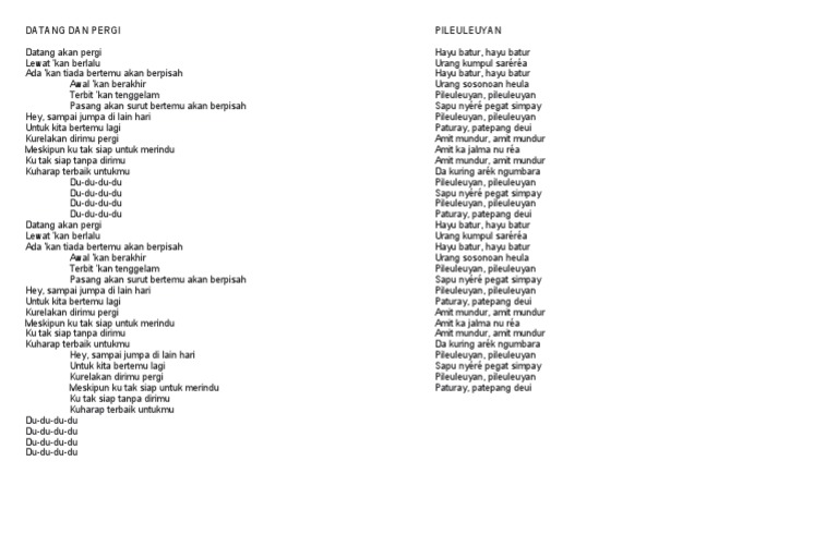 Lirik Lagu Perpisahan Pdf