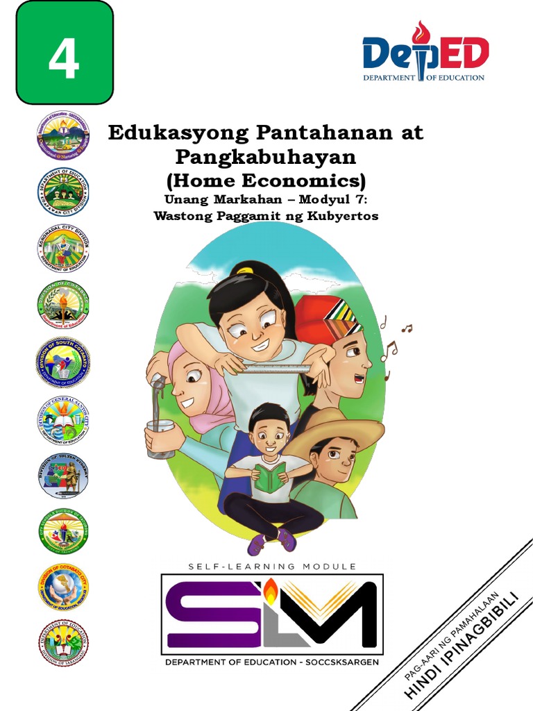 EPP4 - Q1 - MODULE7 - Wastong Paggamit NG Kubyertos | PDF