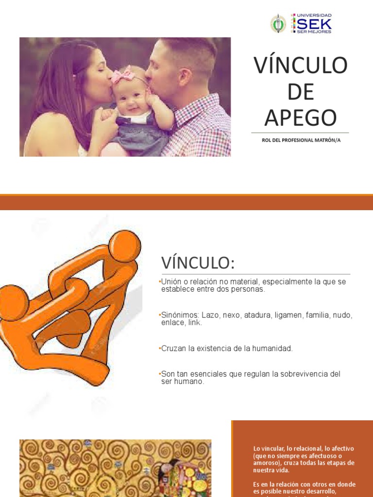 Vínculo de Apego | PDF | Teoría de apego | Sicología