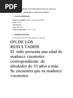 Test de Retención Visual de Benton | PDF | Memoria | Percepción