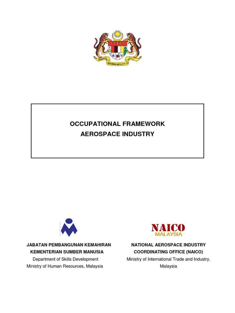 33 Malaysia Aerospace Industry Occupational Framework | PDF