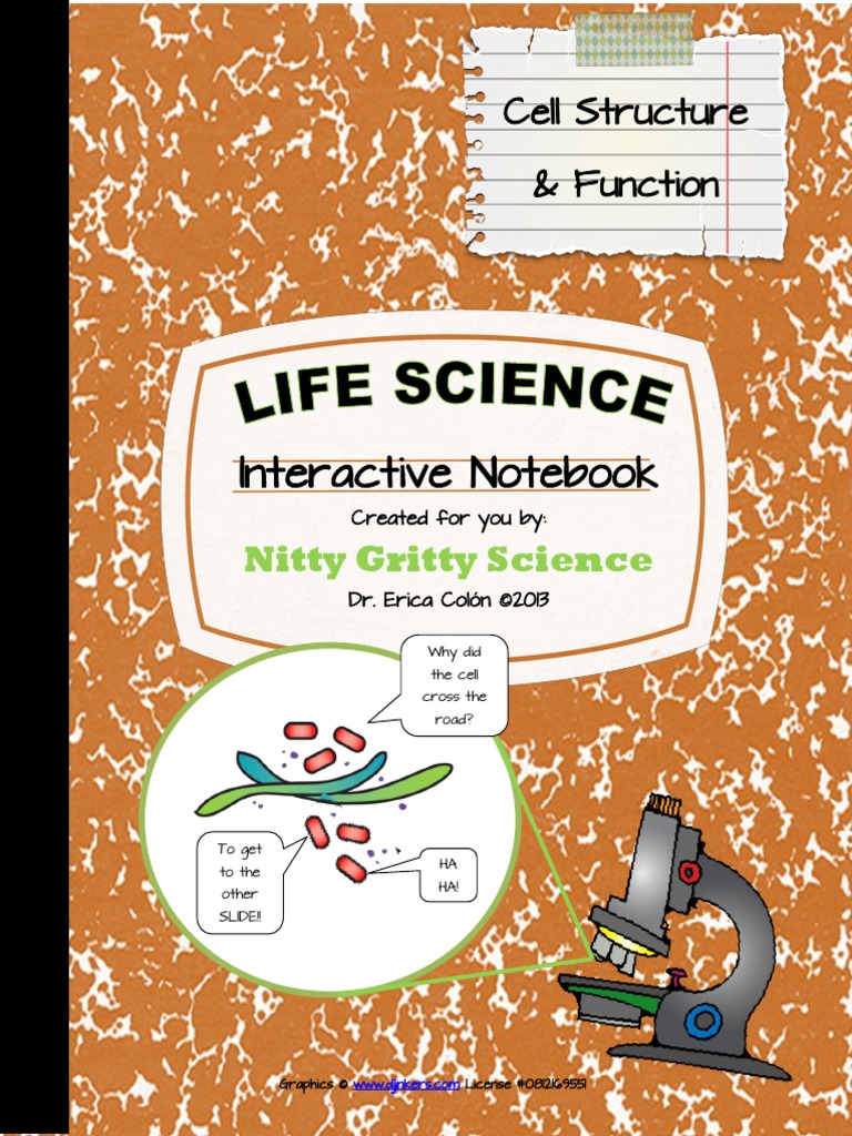 Interactive Notebook: Nitty Gritty Science | PDF | Cell (Biology ...