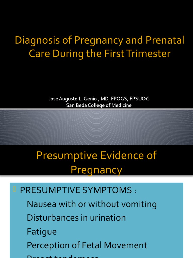 Prenatal Care and Diagnosis:Maternal Nutrition: Antenatal Surveillance ...