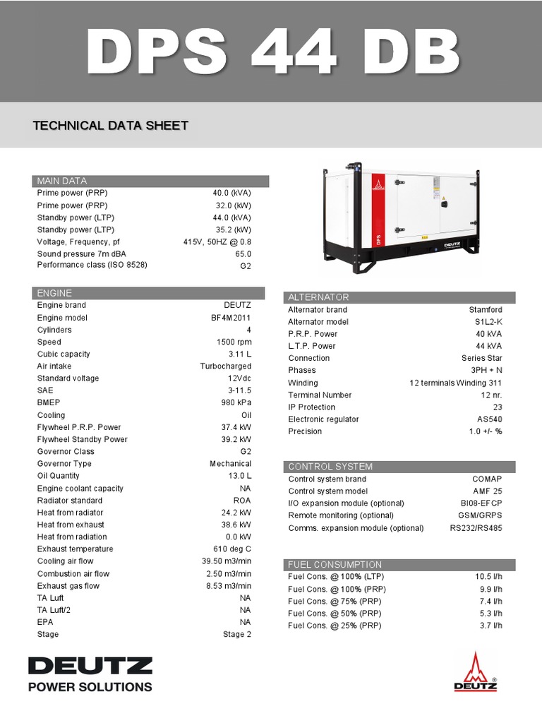 DPS 44DB 01DS | PDF | Engines | Radiator