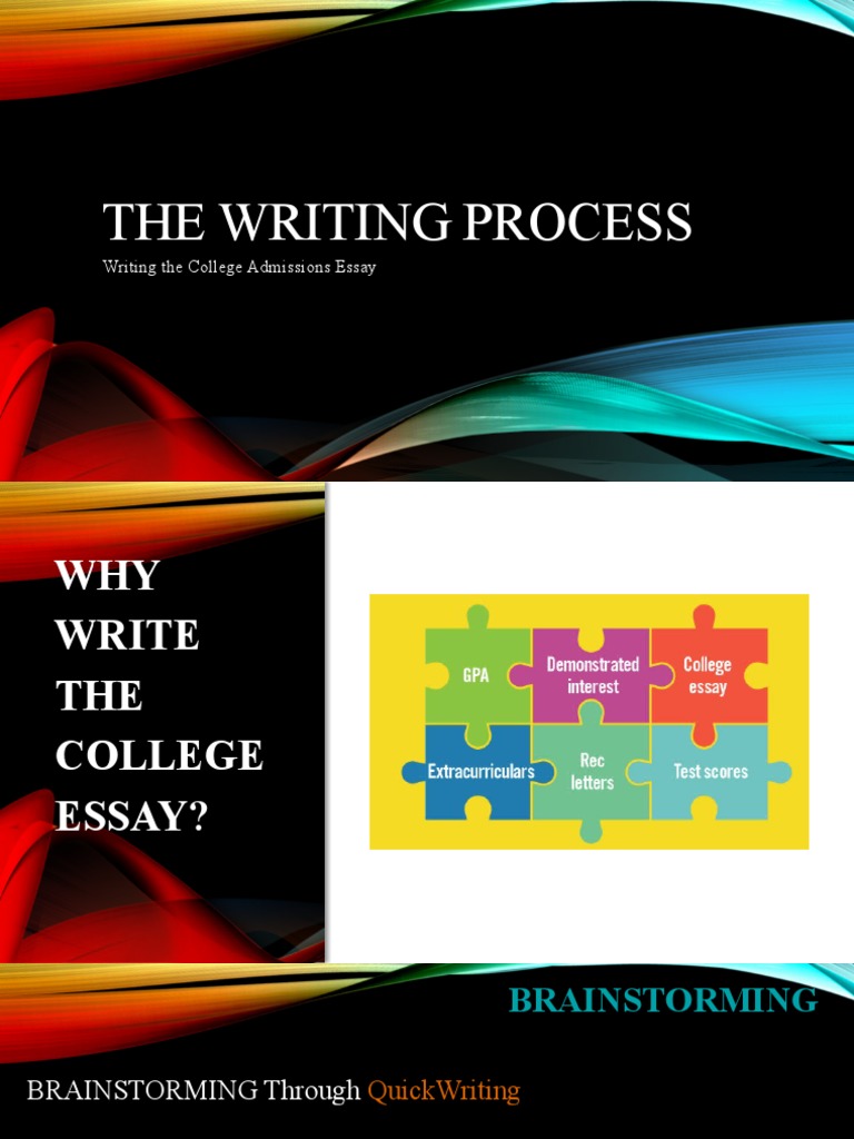 College Essay Writing Guide | PDF | Essays | Experience