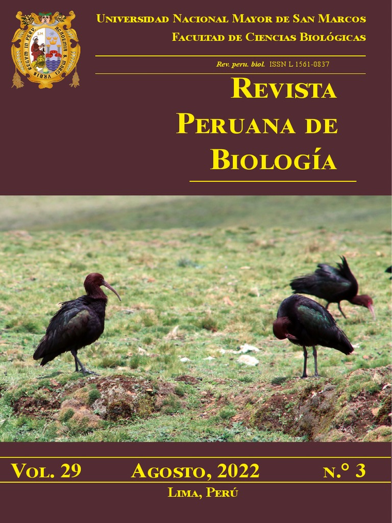 Revista Peruana de Biología v29n3 - Agosto Del 2022 | PDF | Perú