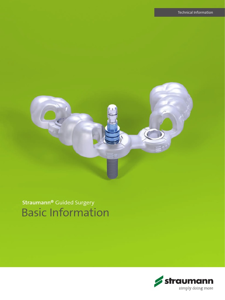 Straumann® Guided Surgery | Download Free PDF | Dental Implant | Surgery