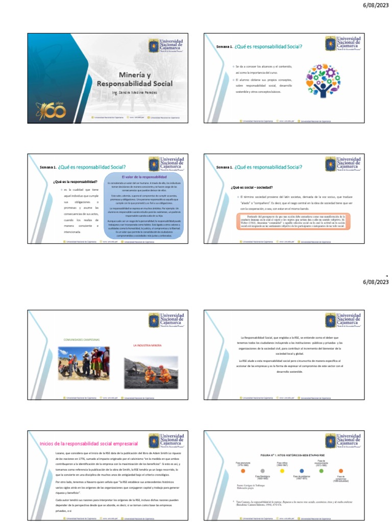 Clases y Actividades | PDF | Responsabilidad social corporativa | Business