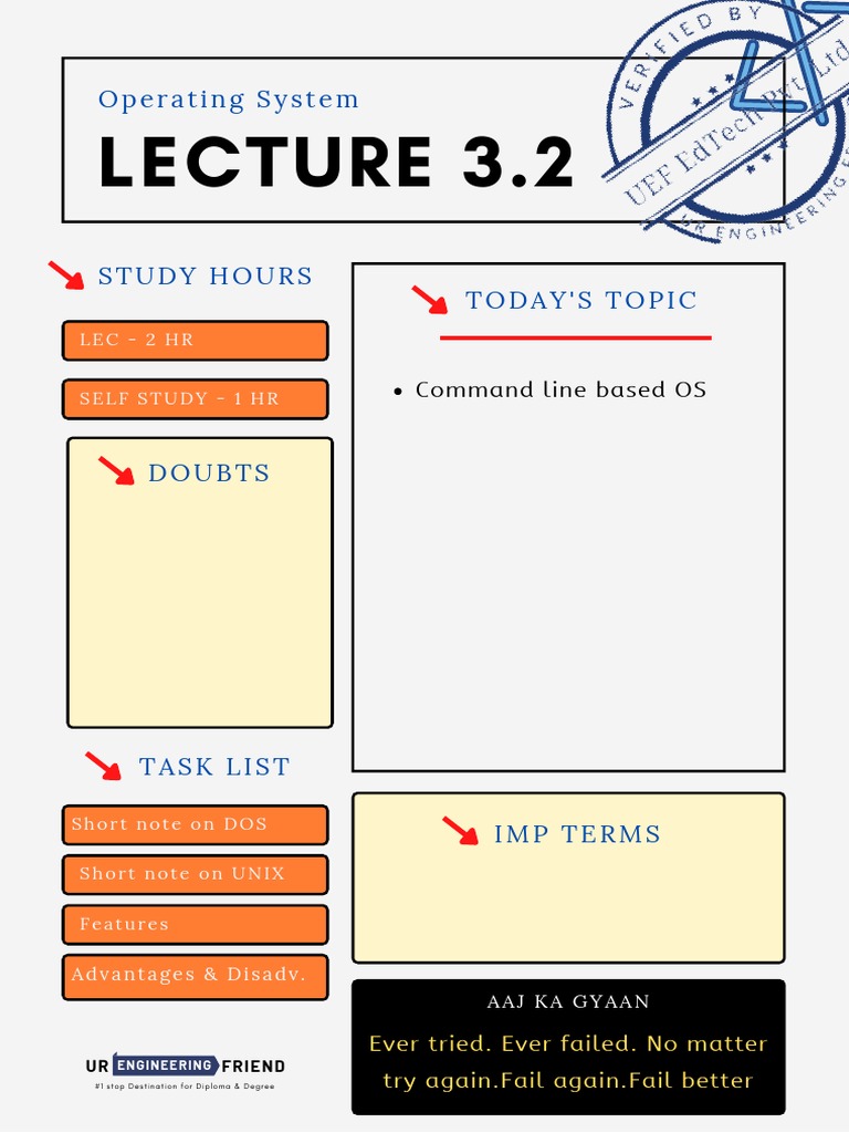 Osy Lecture 3.2 Notes - Msbte Next Icon | PDF | Command Line Interface ... Osy Lecture 3.2 Notes - Msbte Next Icon | PDF | Command Line Interface ...
