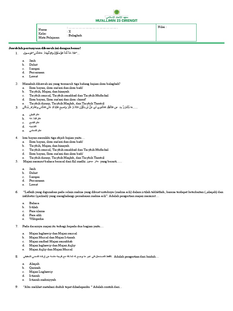 BALAGHOH - Fix | PDF